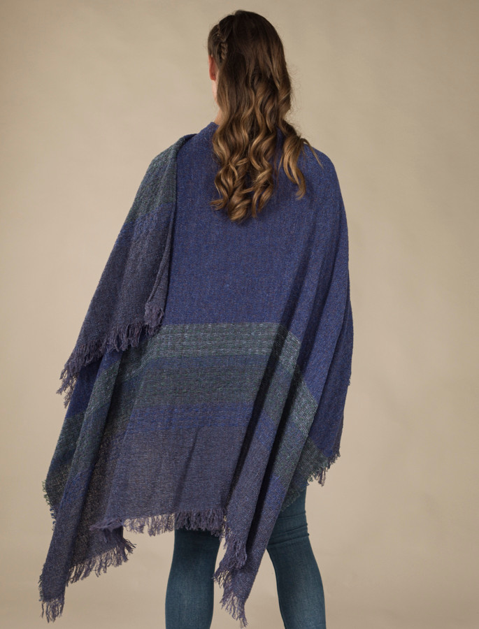 Lambswool celtic ruana wrap, Irish Ruana | Aran Sweater Market