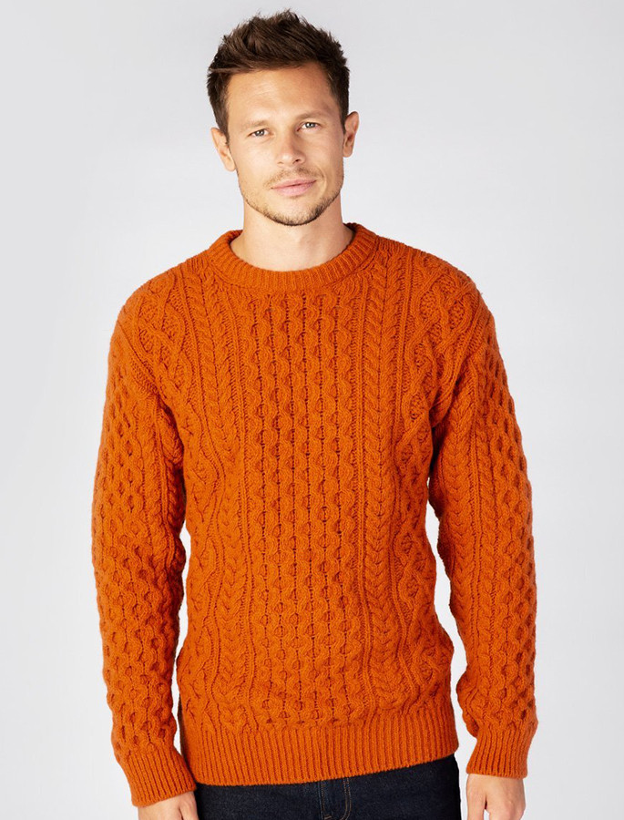 Wool Cashmere Aran Sweater | Aran Sweater Market