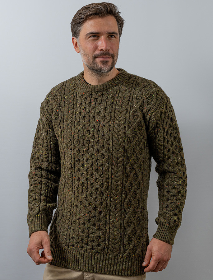 Wool Cashmere Aran Sweater | Aran Sweater Market