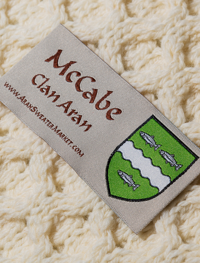 McCabe Clan Scarf, Irish Scarves, Wool Scarves, Irish Wool Scarf