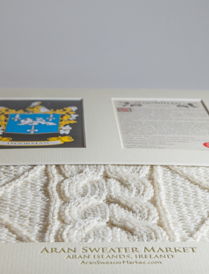 Gorman Clan & History Display - Original Gorman Name Pattern