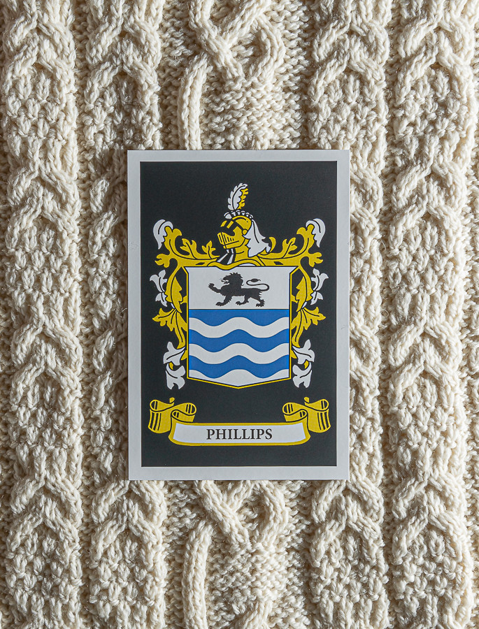 Phillips Clan Throw, Wool Throw, Irish Throw, Throw Over, Sofa Throw
