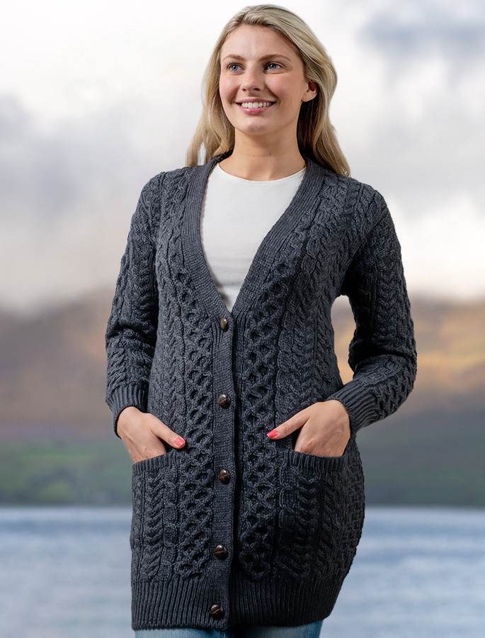 Long Boyfriend Cardigan, womens boyfriend cardigan