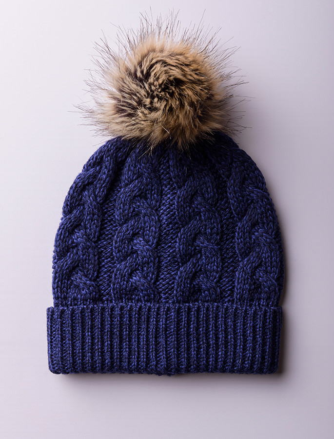 Men's Merino Cable Hat | Aran Sweater Market