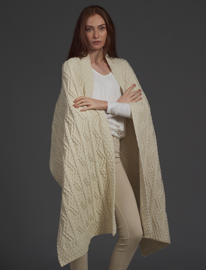 Curran Clan Aran Bed Runner | Aran Sweater Market