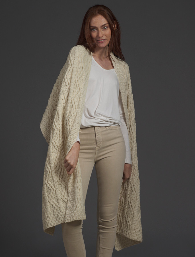 Curran Clan Aran Bed Runner | Aran Sweater Market