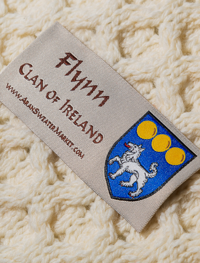 Flynn Clan Aran Bed Runner | Aran Sweater Market