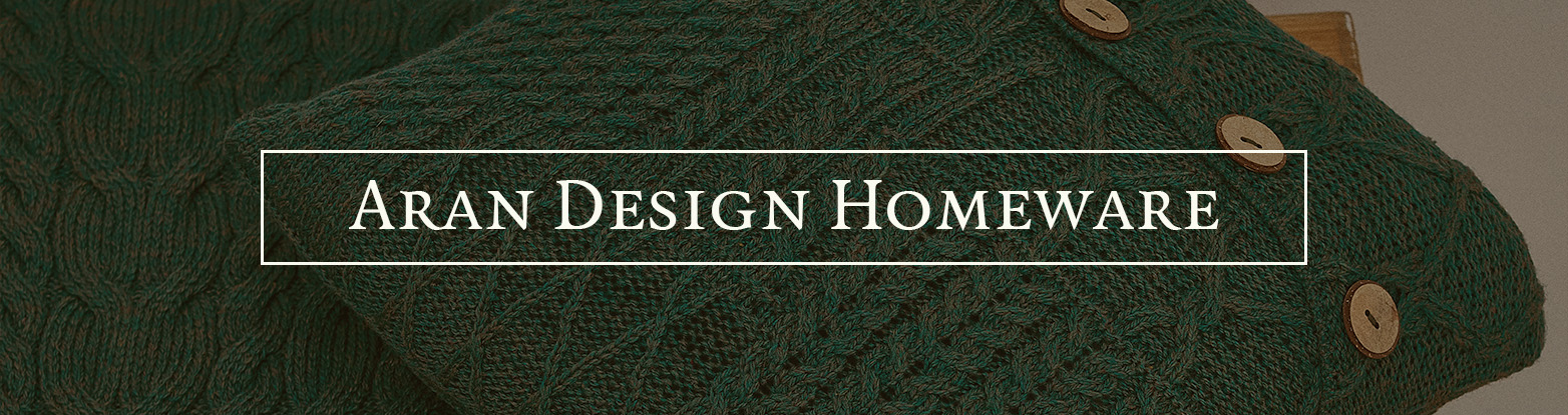 Aran cushion cover, Wool Tea Cosy | Aran Sweater Market