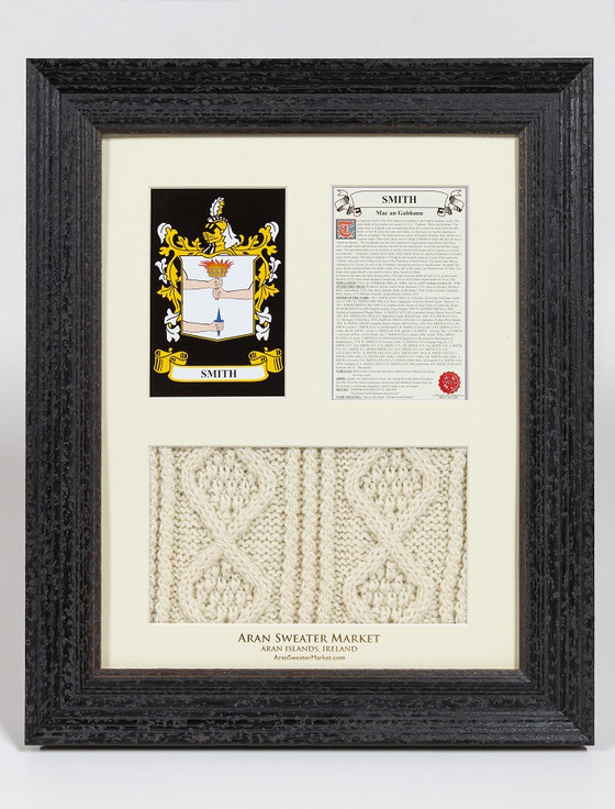 Smith Clan & History Display - Original Smith Name Pattern