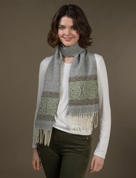 Celtic Design Scarf, Pattern | Aran Sweater Market