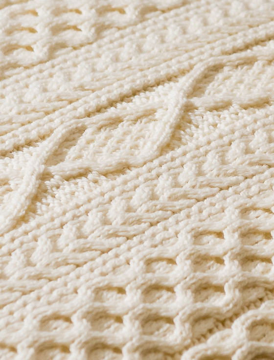 Flynn Clan Aran Bed Runner | Aran Sweater Market