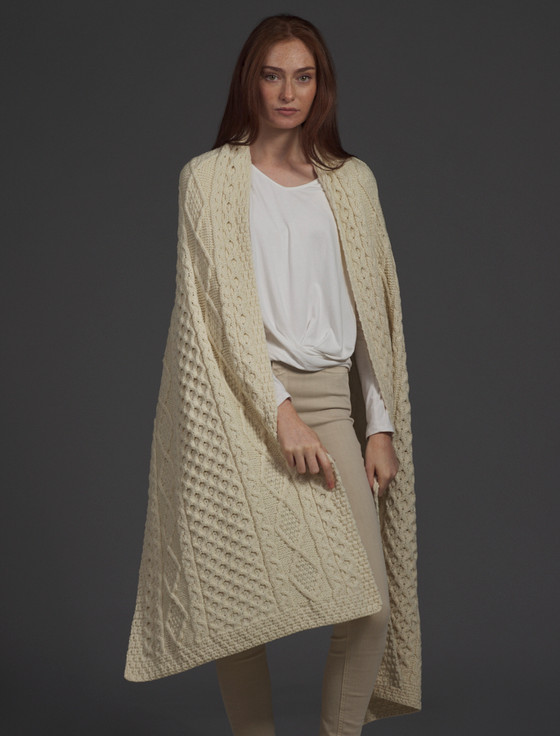 Murphy Clan Aran Bed Runner | Aran Sweater Market