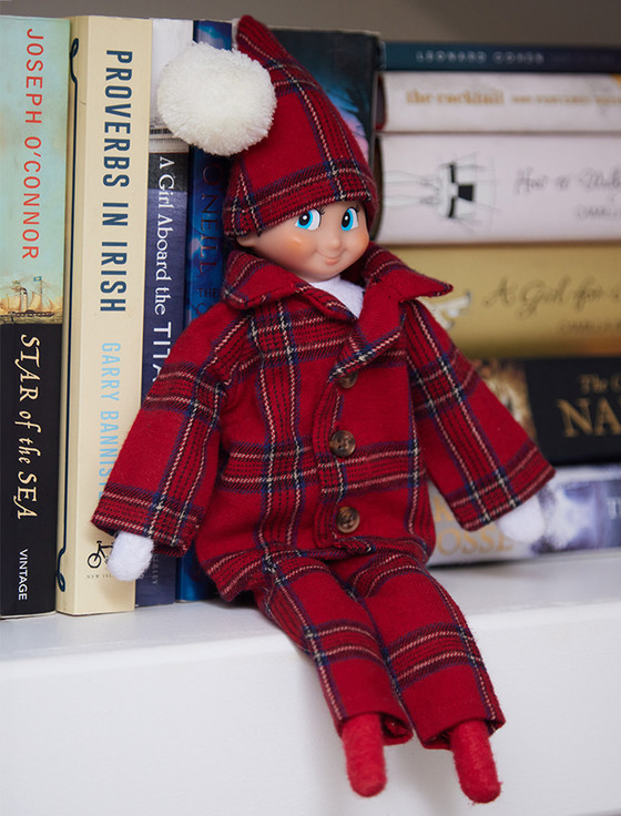 Christmas Elf Pyjama Set - Red Tartan | Aran Sweater Market