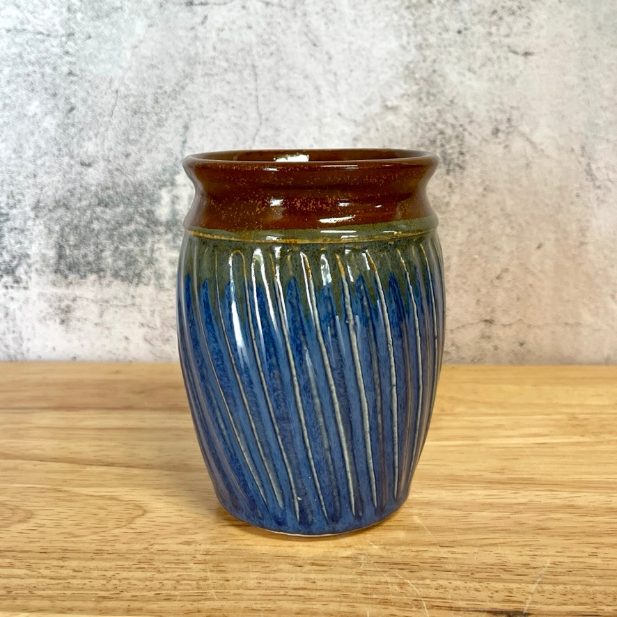 Discover our Hand-Fluted Stoneware Mugs – an exquisite blend of ...