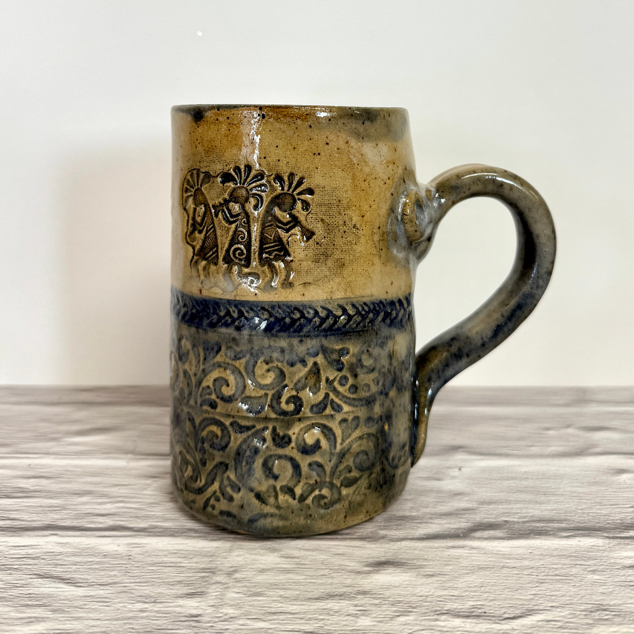 Handmade Pottery Mug Southwest Collection-Kokopelli