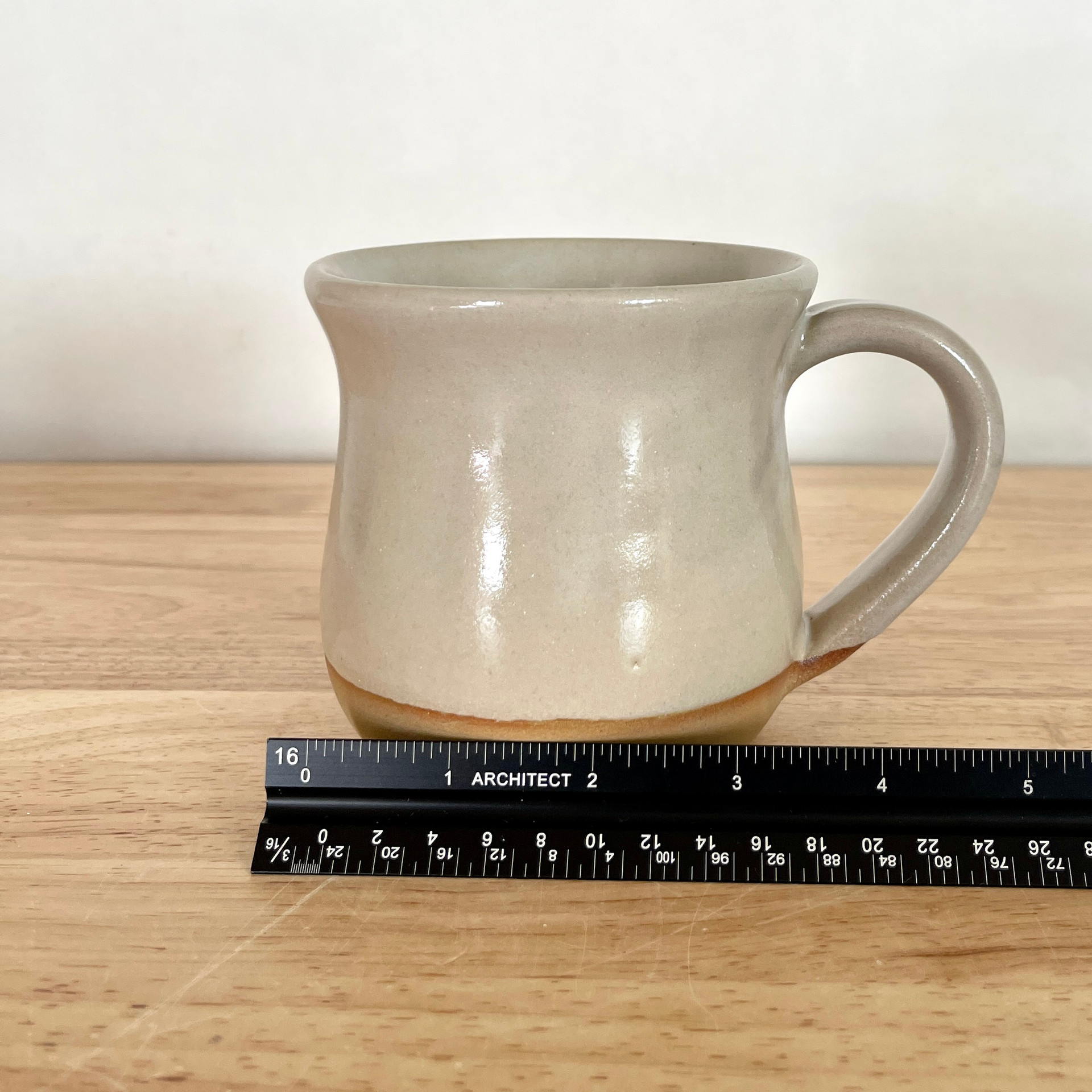 Handmade Pottery Large Desert Sand Mug 12 - 14 oz