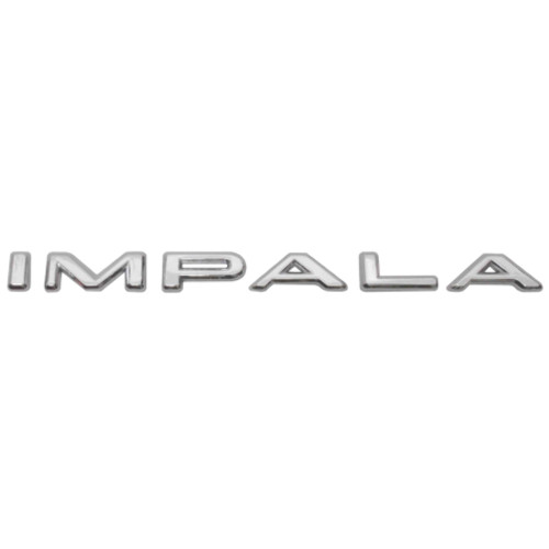 Letter Set Script Emblem Badge, Compatible with Chevy 1964 Impala - Car ...