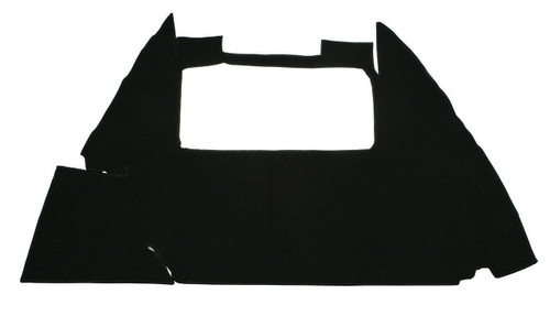 EMPI VW BUG & CONVERTIBLE FRONT TRUNK CARPET KIT 54-59-1/2 1-PC BLACK ...