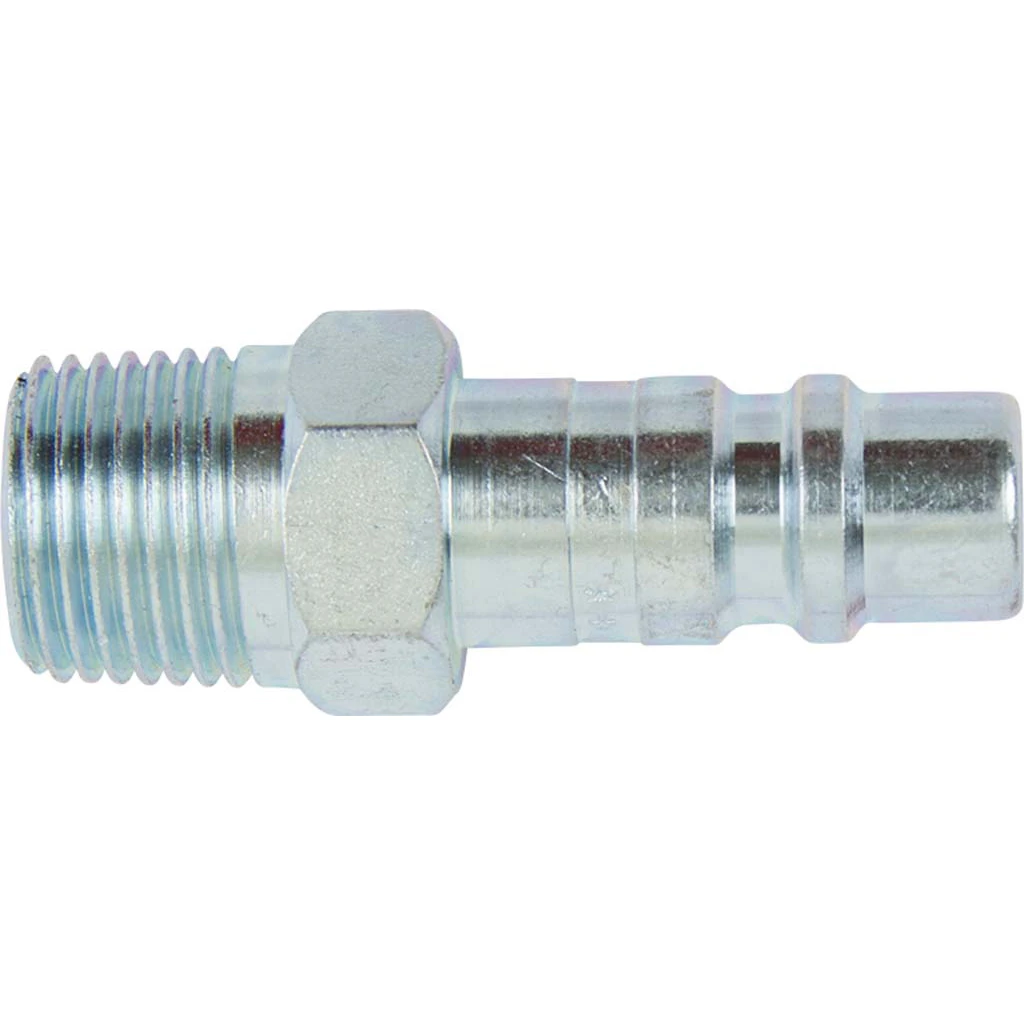 1/2" MPT Milton G-Style industrial interchange Series Plugs, Plated ...