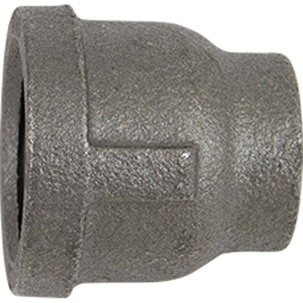 1" x 1/2" Reducer Fitting, Schedule 40 Black Pipe, Class 150 - BP501X12 ...
