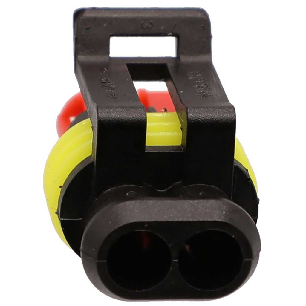 2 Positions Plug, Black/Yellow - Hi-Line Inc.