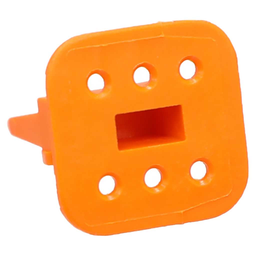 20-14 AWG, Plug Wedgelock, 6 Positions DT - Hi-Line Inc.