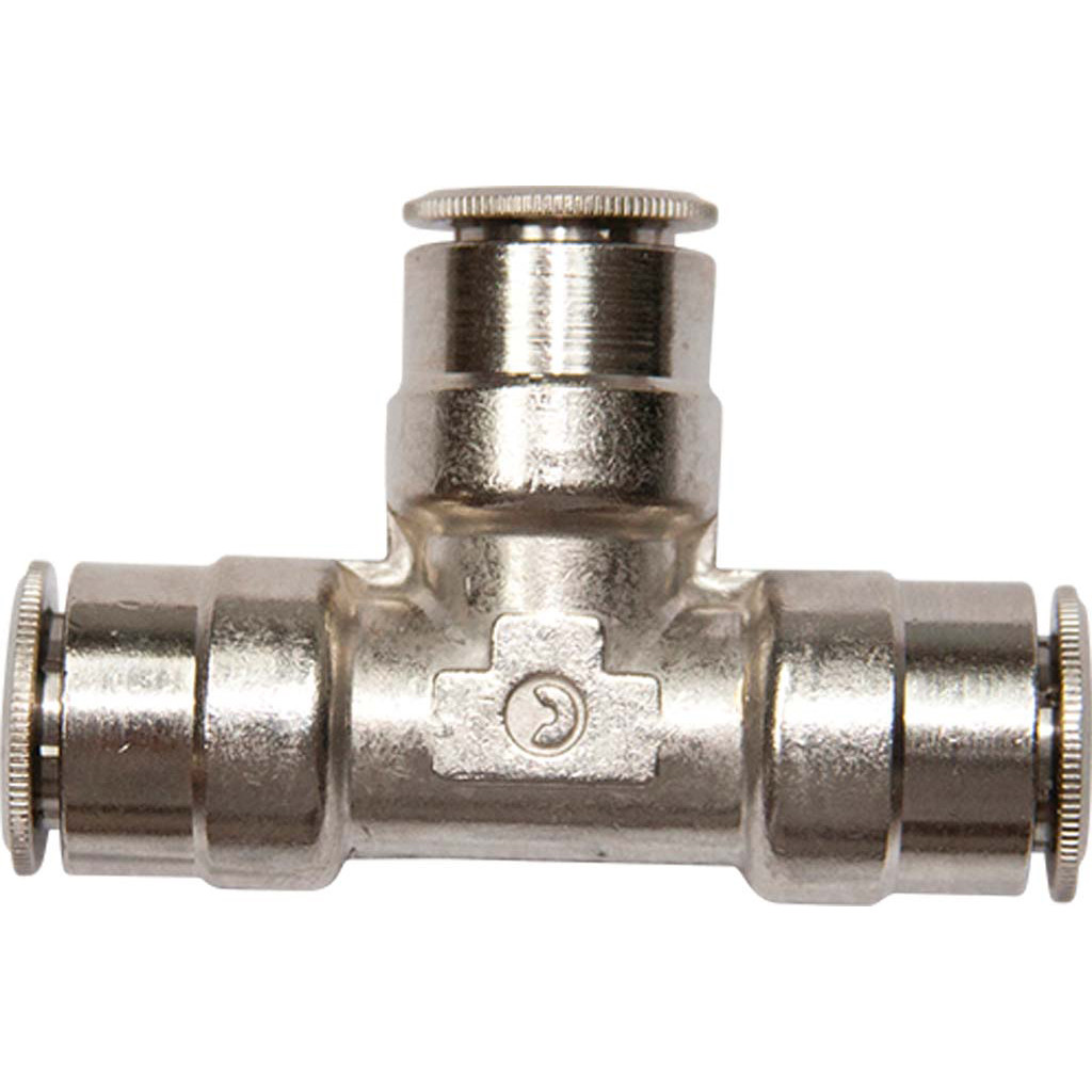3/8" Tube O.D., Push Connect, Inch Union Tee - 1164X6 - Hi-Line Inc.