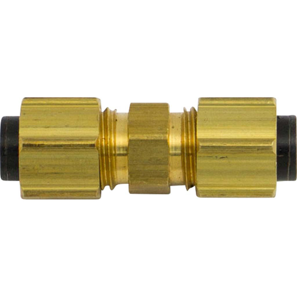 3/8" Tube O.D., Polyline Flareless Union - 1262X6 - Hi-Line Inc.