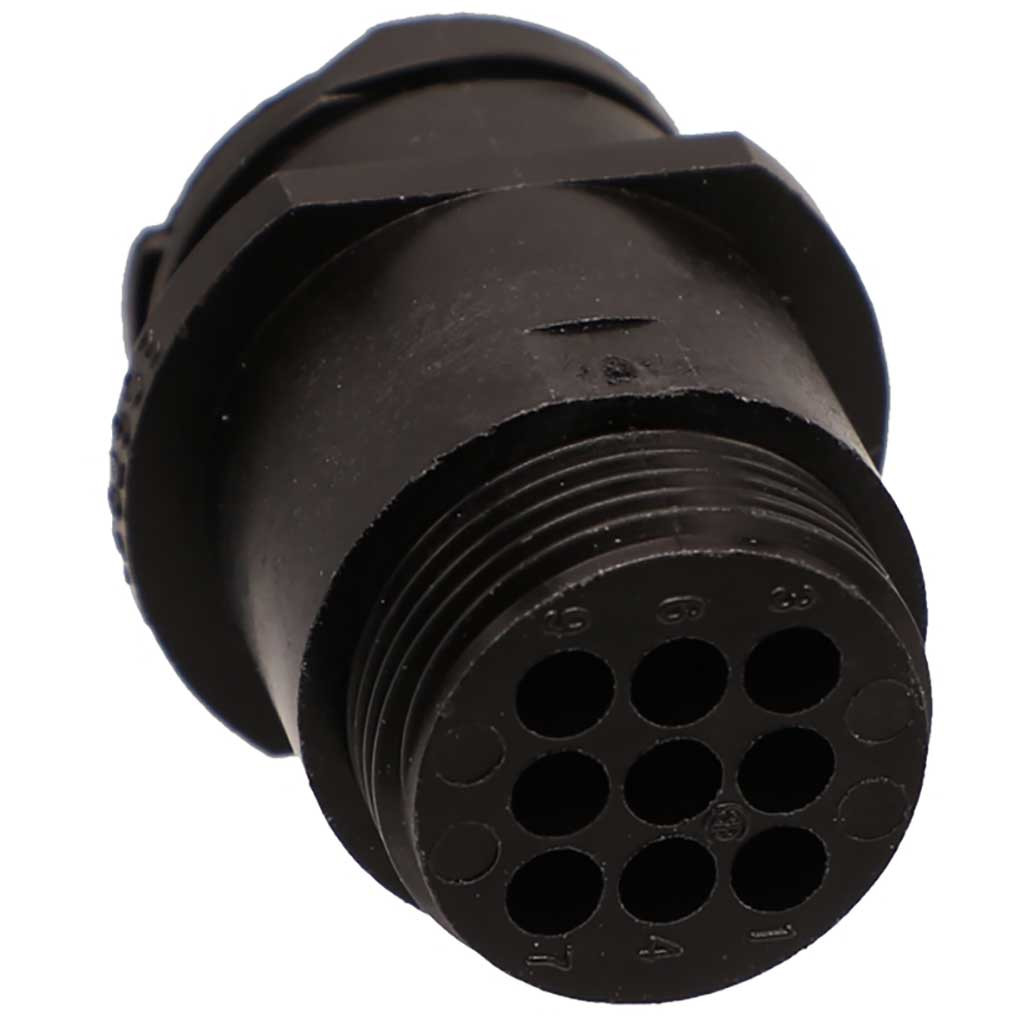 9 Positions, Shell Size 13, Free-Hanging Receptacle - Hi-Line Inc.