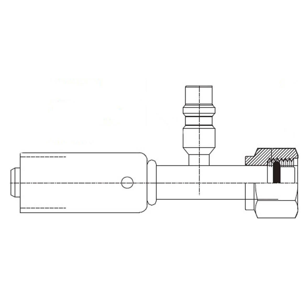 3 8 X 5 16 Bumped Tube O Ring Female Swivel W R134a Service Port 3-8-x-5-16-bumped-tube-o-ring-female-swivel-w-r134a-service-port