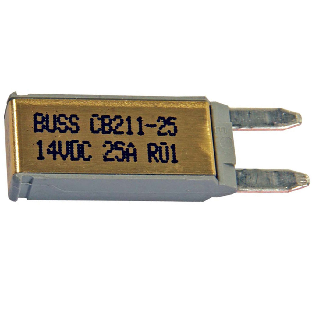 25 AMP, 14 VDC Circuit Breaker, Type I Mini - Hi-Line Inc.