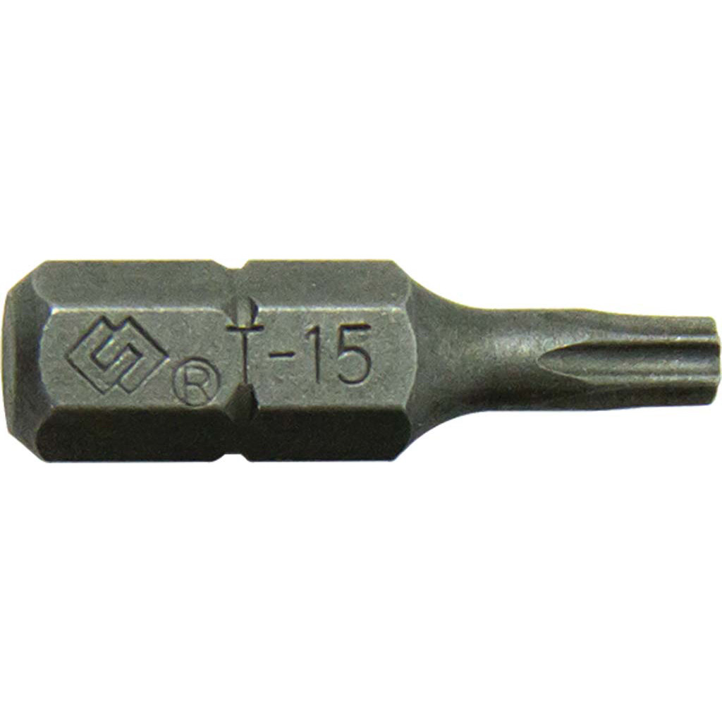 T-25 Point Size Hex Insert Bit, Tamper Resistant 6-Lobe - Hi-Line Inc.