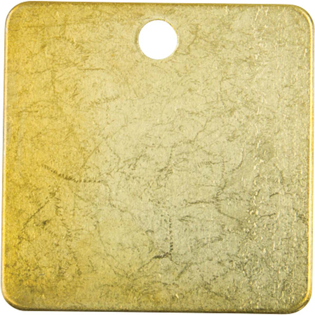 Square Brass Tags - Hi-Line Inc.
