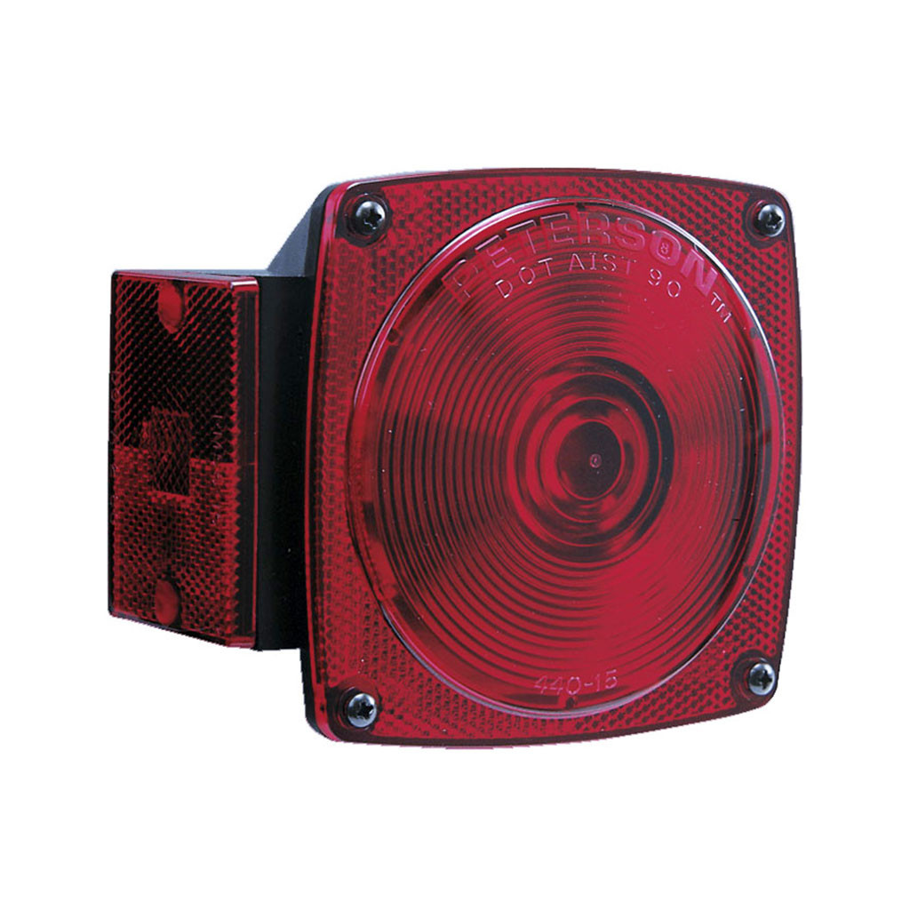 4.5" Square Incandescent Stop, Turn and Tail Signal (V440) 12 VDC - Hi ...