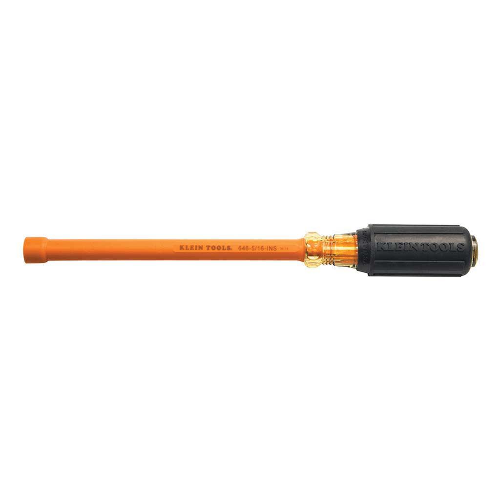 5/16" Insulated Nut Driver with 6" Shank - Hi-Line Inc.