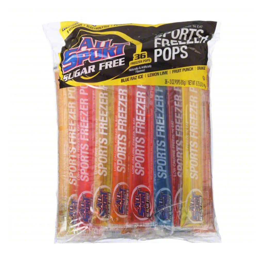 All Sport Sugar-Free Electrolyte Freezer Pops - Hi-Line Inc.