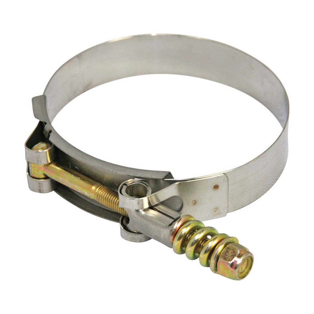 Size 425 Spring Loaded T-Bolt Hose Clamps - Hi-Line Inc.