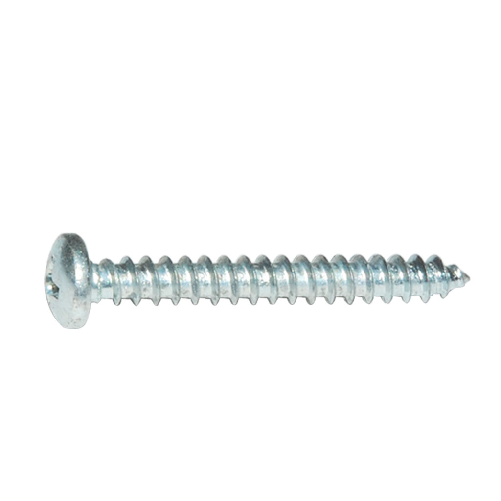 #8-18 x 2" Phillips Pan Head Sheet Metal Screw, Zinc Plated - Hi-Line Inc.