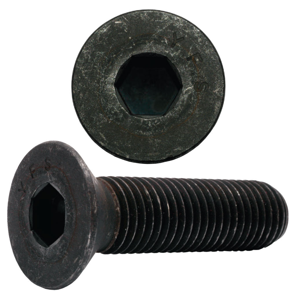 3/8"-24 x 1-1/4" Flat Head Socket Cap Screw - Hi-Line Inc.