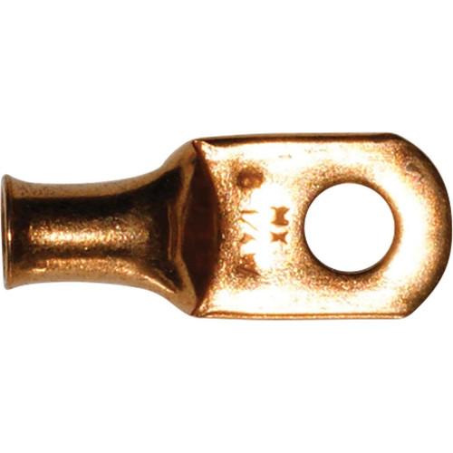 8 AWG 5 16 Stud Size Heavy Duty Bare Copper Cable Lug Hi Line Inc 8-awg-5-16-stud-size-heavy-duty-bare-copper-cable-lug-hi-line-inc