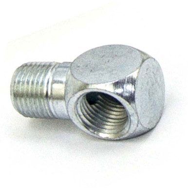 1/8" NPT Male x 1/8" NPT Female, 90 Degree Grease Fitting Adapters - Hi ...
