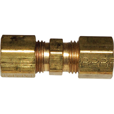 1/4" Tube O.D., Compression Unions - 62X4 - Hi-Line Inc.