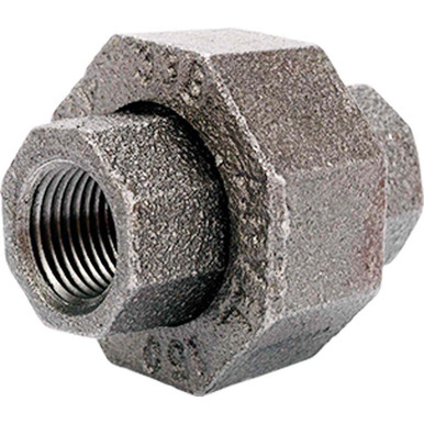 2" Ground Joint Union, Sch. 40 Galvanized Pipe Fitting, Class 150 ...
