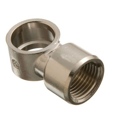 3/8" Tube O.D., Push Connect, Inch Female Banjo - 1183X6X6 - Hi-Line Inc.