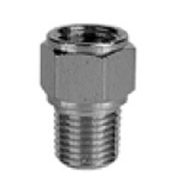 3/8 Female BSPP x 3/8 Male NPTF, BSPP to NPTF Adapter - Hi-Line Inc.