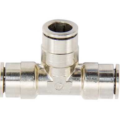 12 mm Tube O.D. , Push Connect, Metric Union Tee - 1164X12M - Hi-Line Inc.