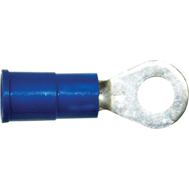 16-14 AWG, #8 Stud Size, Ring Terminal, Vinyl Insulated - Hi-Line Inc.