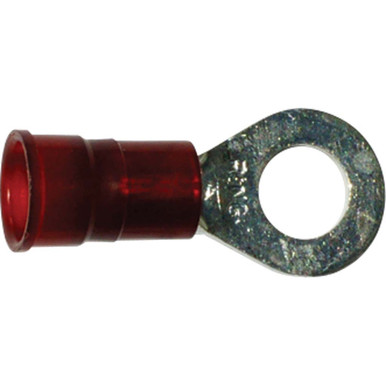 8 AWG, 5/16" Stud Size, Ring Terminal, Vinyl Insulated - Hi-Line Inc.