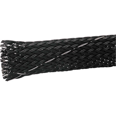 1/2" I.D. x 100 ft Expandable-Tight Weave Wire Loom - Hi-Line Inc.