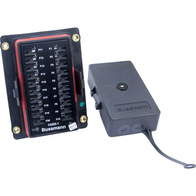 20 Position Fuse Panel with Shallow Cover - Hi-Line Inc.